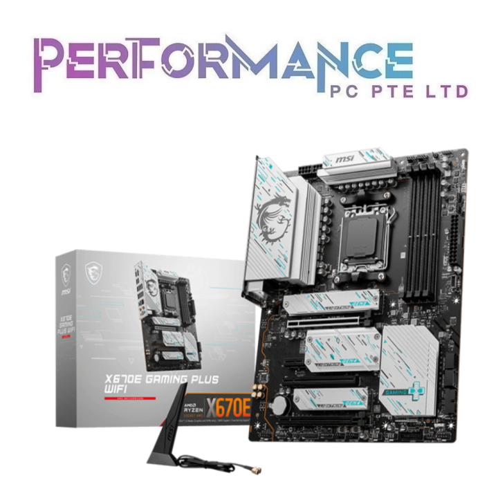 MSI X670E X670 E X 670E GAMING PLUS WIFI MOTHERBOARD (3 YEARS WARRANTY ...