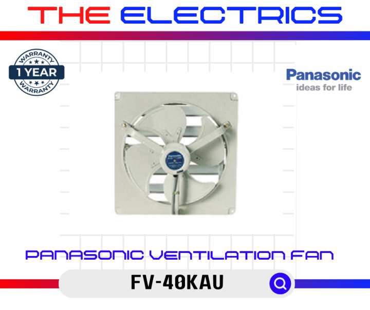 PANASONIC Wall Mount High Pressure Ventilation Fan FV-40KUTP / FV-40KUT ...