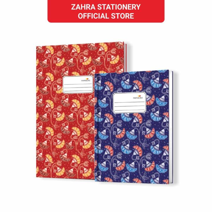 Buku Folio Paperline | Hard Cover Book | Isi 50, 100, 200 Sheets ...