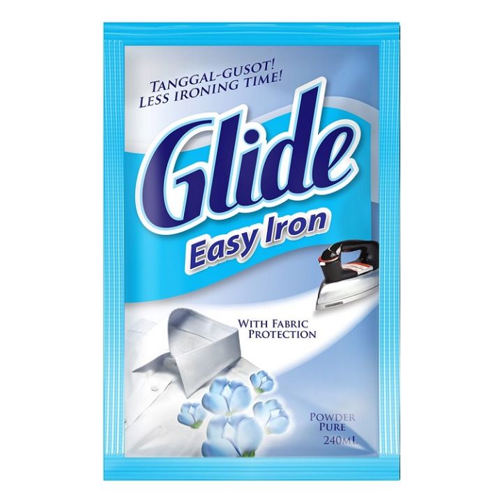 Glide Ironing Aid Powder Pure Easy Iron 240ml | Lazada PH