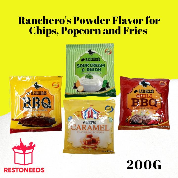 Ranchero's Powder Flavor for Chips, Popcorn and Fries 200g | Lazada PH