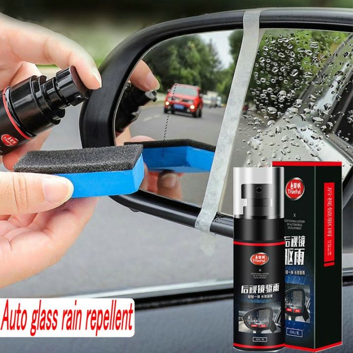 【CCWOLF】60ML Car Windshield Water Repellent Spray Rearview Mirror Rain ...
