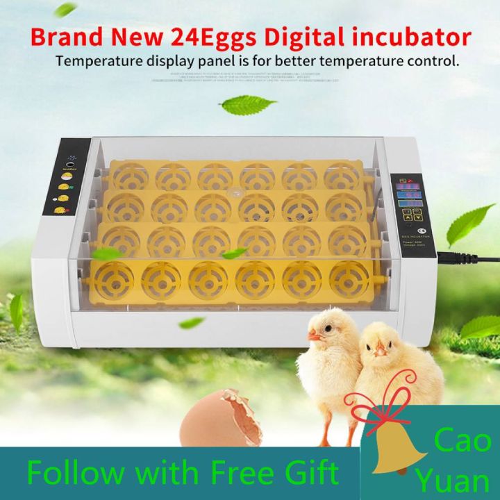 [READY STOCK] Eggs Incubator Digital Automatic Chicken Duck Hatcher | Lazada PH