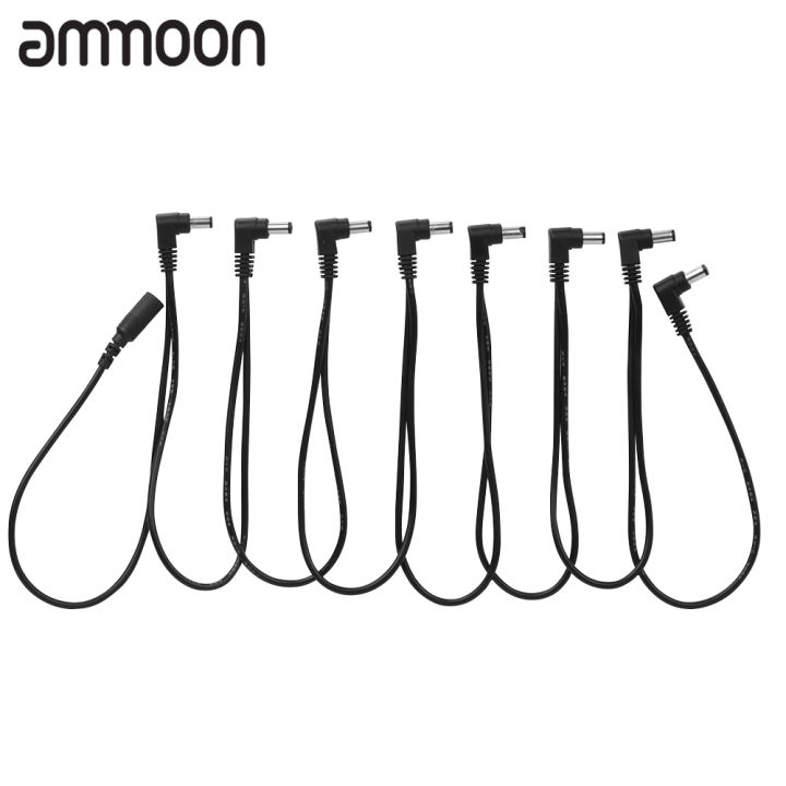 [okoogee]8 Ways Right Angle Daisy Chain Power Line Cable 18V 2A for ...