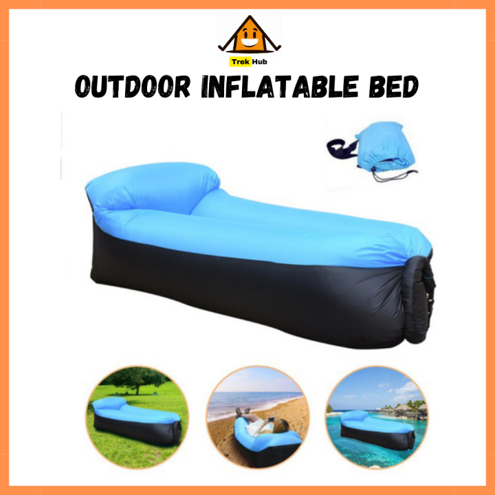 Outdoor Inflatable Sofa Bed Air Sofa Bed Picnic Camping Sleep Bed ...
