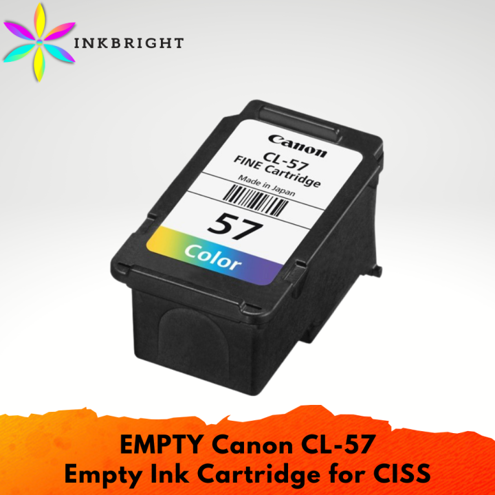 Canon "EMPTY" CL 57 Ink Cartridge | Lazada PH