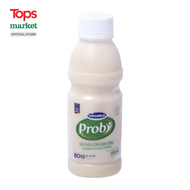 Sữa Chua Uống Men Sống Vinamilk Probi 400Ml - Siêu Thị Tops Market ...