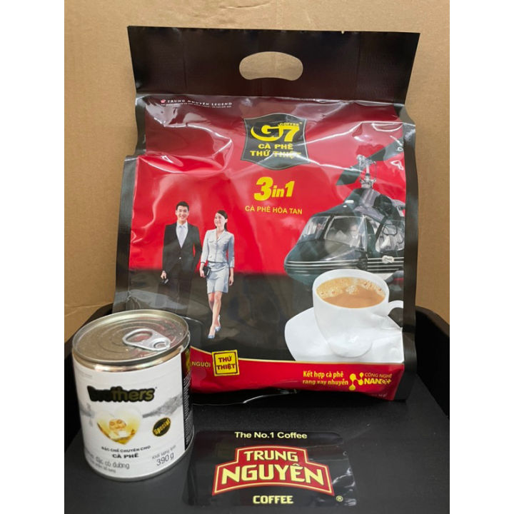 Cà phê hòa tan G7 3in1 Bịch 50 sachet x 16gr | Lazada.vn