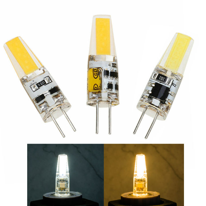 5X G4 LED 1505 COB Lamp 6W COB LED Bulb AC/DC 12V 220V Lampada LED ...