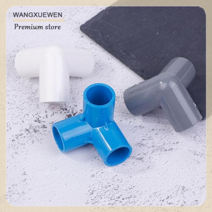 [COD] 10Pcs PVC Elbow 3 Way Pipe Fittings PVC Garden Right Angle Tee ...