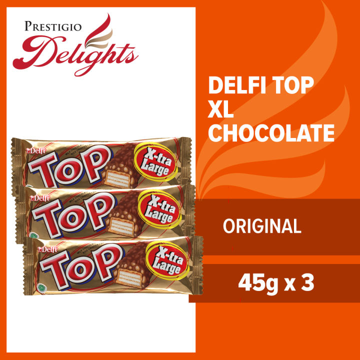 Delfi Top XL Chocolate 45g x 3 | Lazada