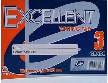 Grade Pad Paper Grade 1 2 3 4 | Lazada PH