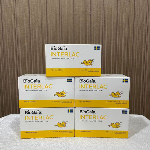 Interlac sachet box bubuk probiotik untuk kesehatan pencernaan | Lazada ...