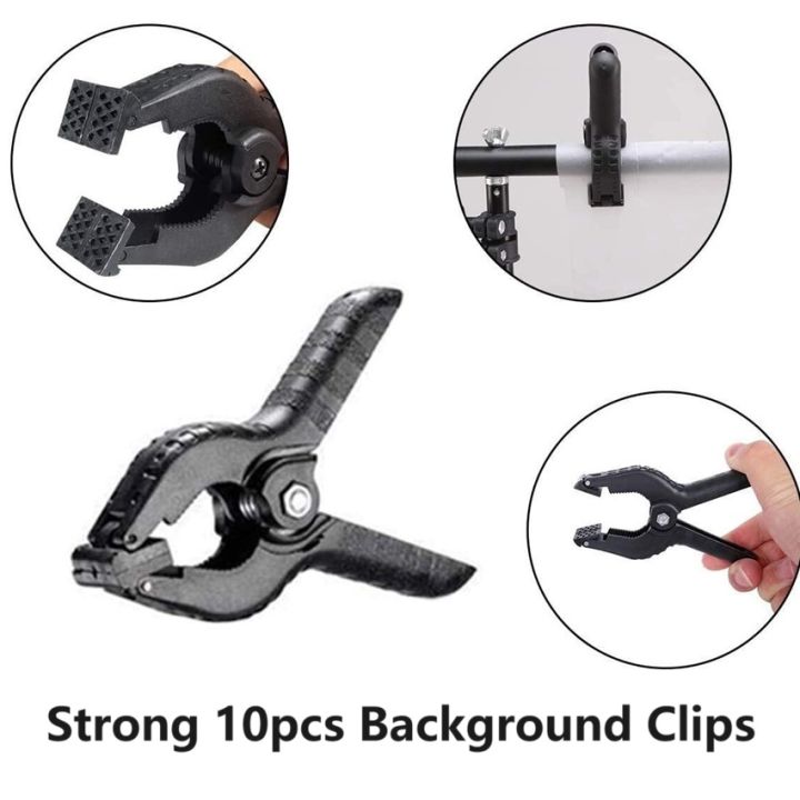 Tenwish 10pcs/set Photo Studio Light Photography Background Clips ...