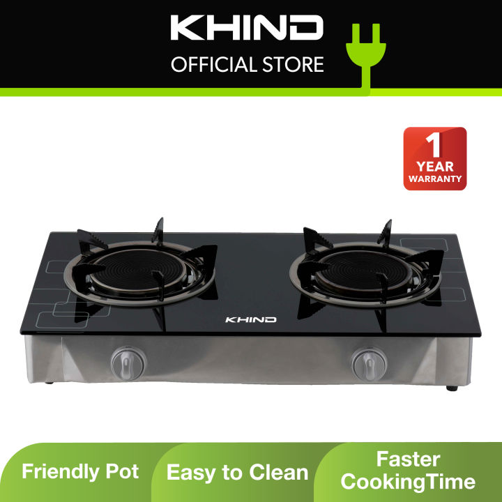 KHIND Glass Top Infrared Gas Cooker GCGI1500 | Lazada