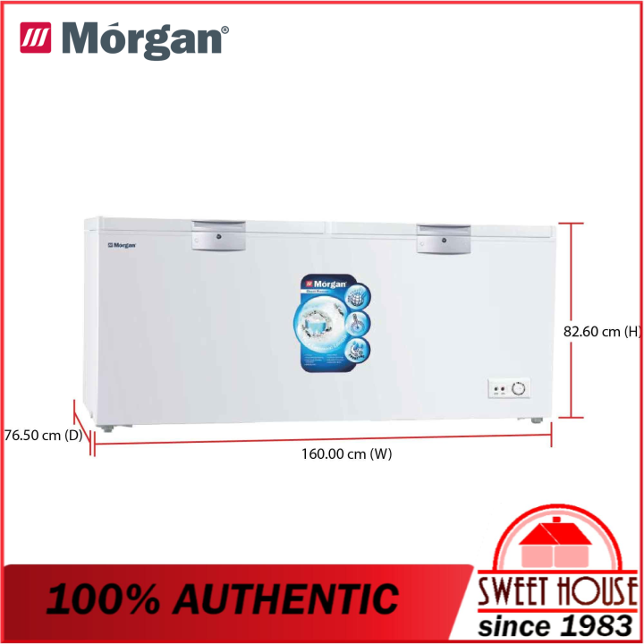 Morgan Chest Freezer MCF-5507L (520L) Fridge Freezer Adjustable ...