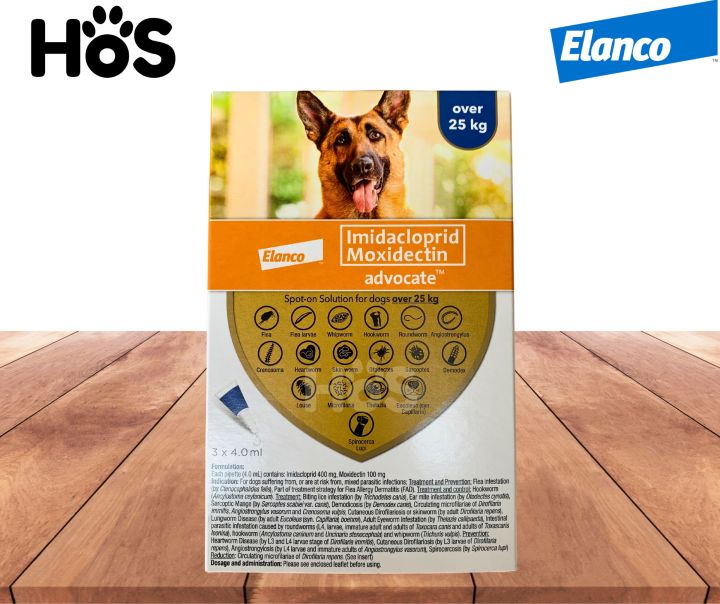 Advocate Spot-on Solution For Dogs over 25kg ( JUNE 30, 2025 EXPIRY ...