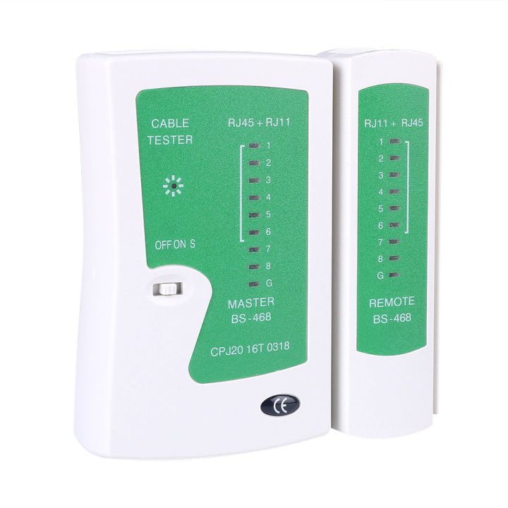 Professional Network Cable Tester RJ45 RJ11 LAN UTP Ethernet Line ...
