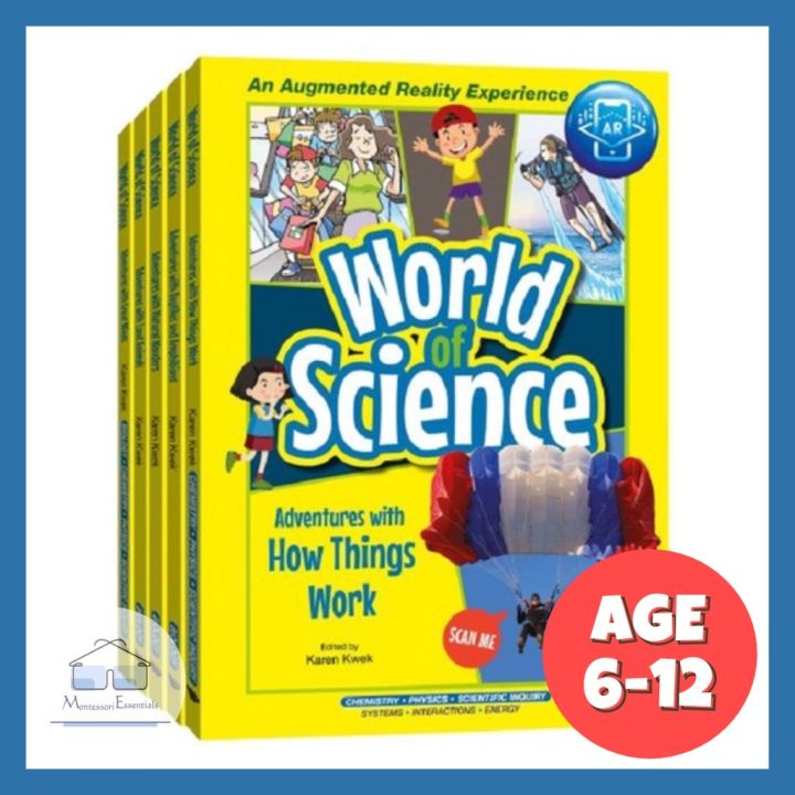 WS - World of Science Books Series (Full Set 2) (5 Books) Children ...