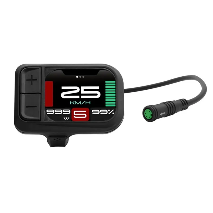 LCD Display Electric Bicycle for Middle Motor Instrument 580C Color ...