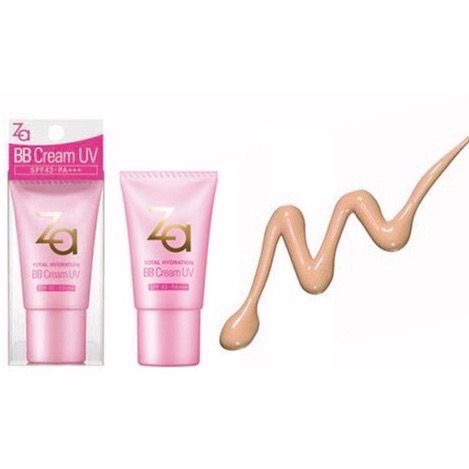 Za Total Hydration BB Cream UV SPF43+ PA+++ ให้ความชุ่มชื่นและช่วยให้ ...