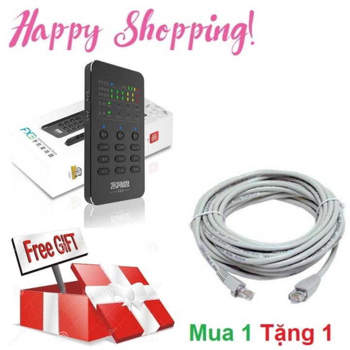 Sound card Karaoke/ Livestream XOX FX3 thế hệ mới kết nối Bluetooth ...