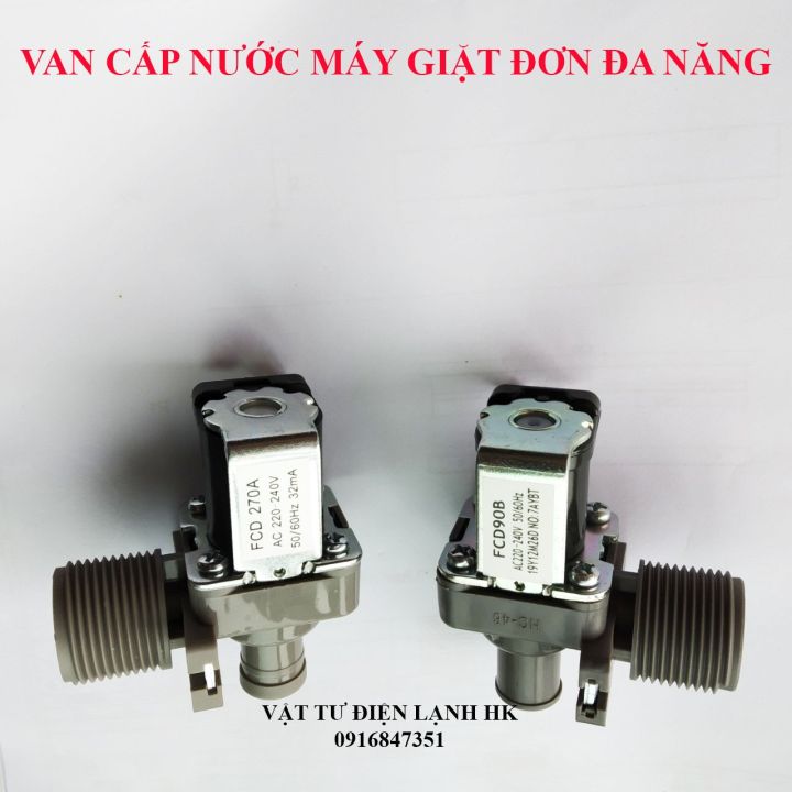 COMBO 10c - Van điện từ cấp nước máy giặt đa năng 90B - 270A (chọn đúng ...