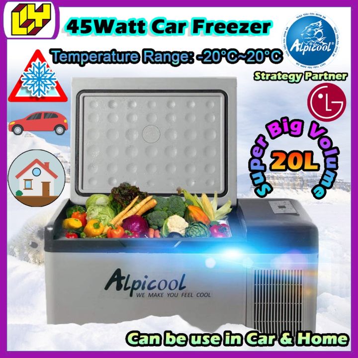 {Ready Stock} Alpicool C20 In Car Refrigerator In Car Freezer Mini ...