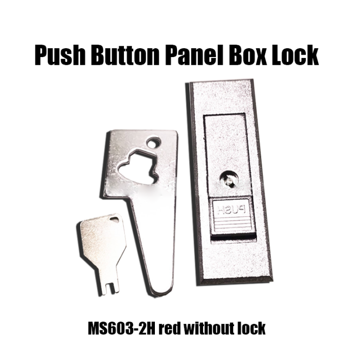 With Keys Push Button Panel Lock For Power Distribution Cabinet ...