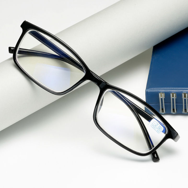 -100 đến 400 Mắt kính cận cho nam TR90 Mắt kính thời trang Kính mắt cận thị kính cận thị với lớp ...