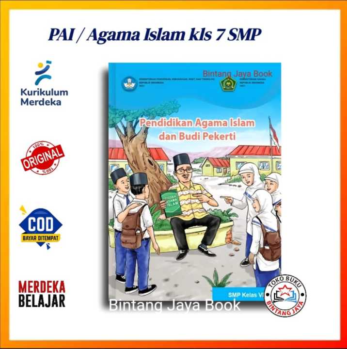 Buku PAI Kelas 7 Kurikulum Merdeka Untuk Sekolah Penggerak - Buku Pendidikan Agama Islam Kelas 7 ...