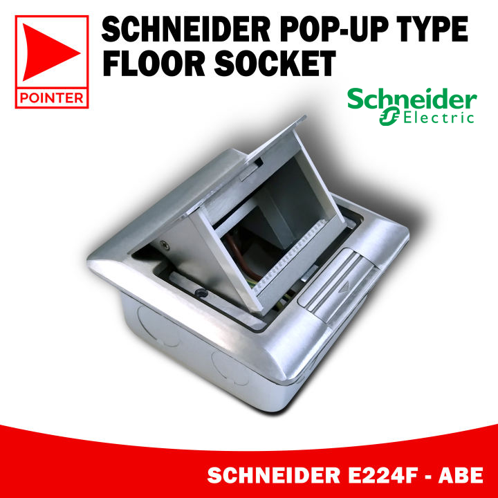 Schneider Empty Pop-up Floor Socket - Aluminum Alloy | Lazada PH
