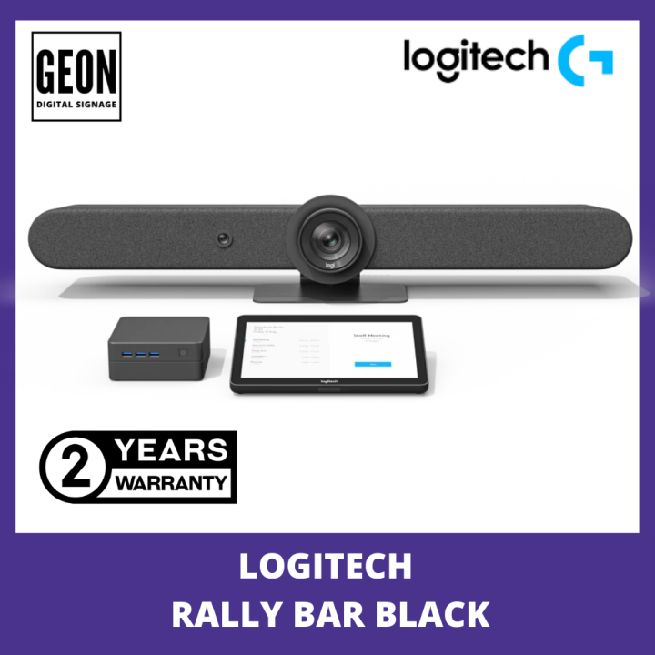 LOGITECH Rally Bar Mini 4K HD Video Conferencing System / Logitech Tap ...