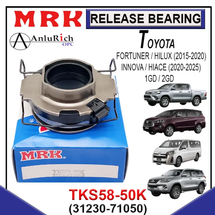 MRK RELEASE BEARING TOYOTA FORTUNER / HILUX (2015-2020) INNOVA / HIACE ...