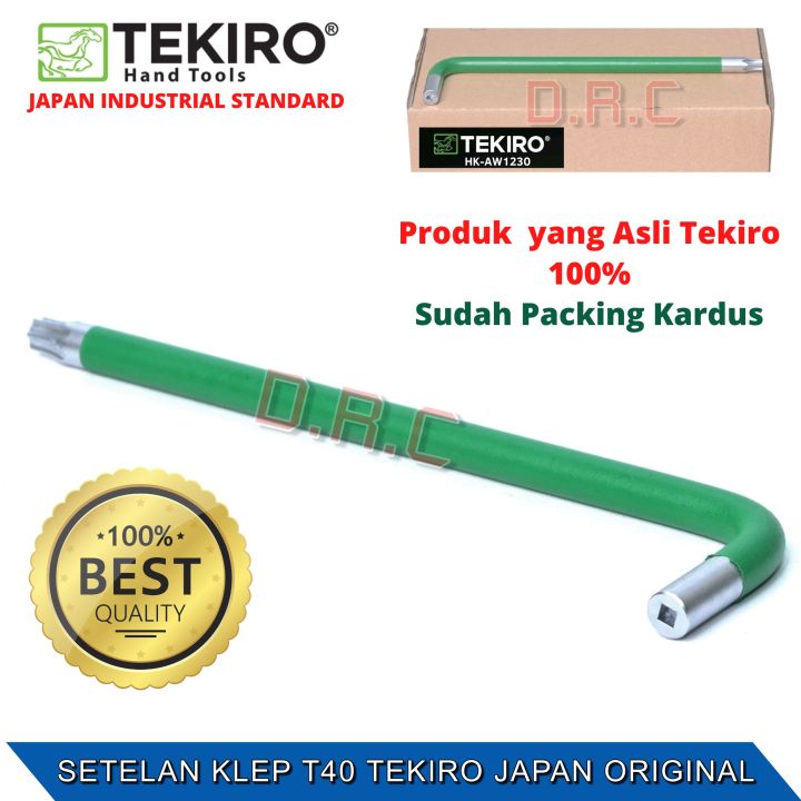 Kunci L Bintang T40 TEKIRO Kunci T 40 Stel Klep Harga Satuan HIJAU ... Kunci L Bintang T40 TEKIRO Kunci T 40 Stel Klep Harga Satuan HIJAU ...