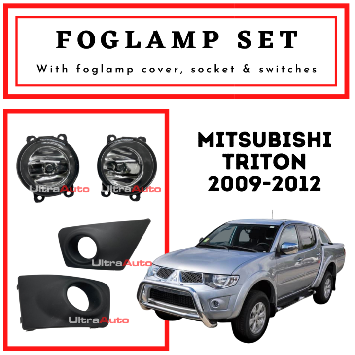 MITSUBISHI TRITON FOGLAMP OEM SPOTLIGHT SET 2009-2012 | Lazada