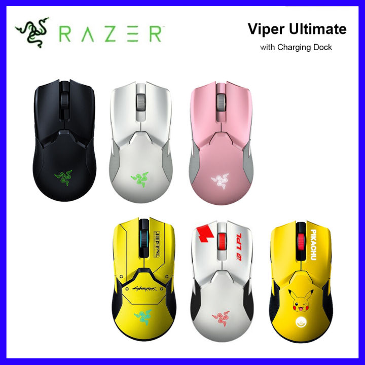 Original Razer Viper Ultimate with Charging Dock HyperSpeed Wireless ...