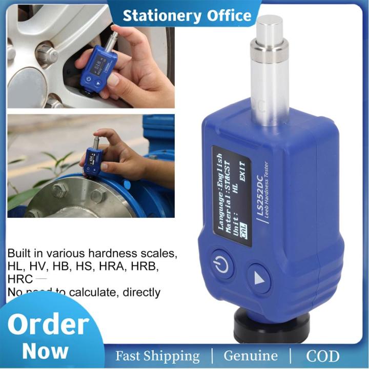 Digital Hardness Tester Test High Portable Metal Durness Durometer for ...