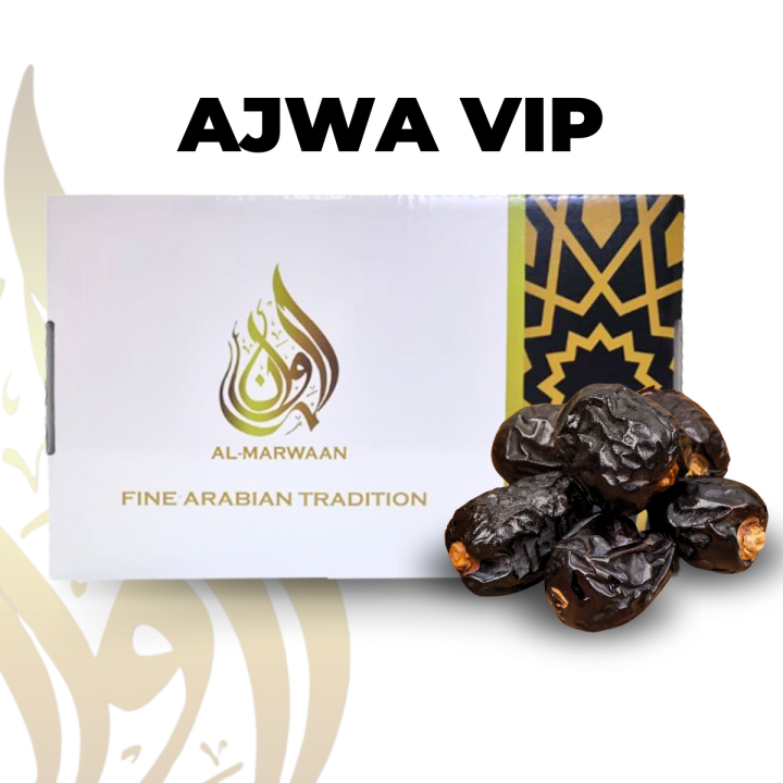 Al-Marwaan Kurma Dates Ajwa VIP 1kg/5kg Pack Box | Lazada Singapore
