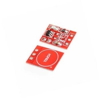 Touch Sensor Switch Saklar Sentuh Capacitive Kapasitif TTP223 Arduino ...