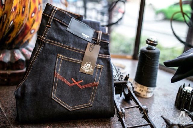 [ลิขสิทธิ์แท้] WAFT X WEFT : BURNT RED (Raw) 14 oz. | Lazada.co.th