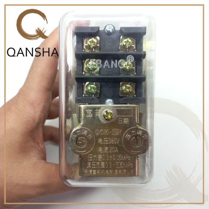 Pressure Switch Otomatis Kompresor Angin 10 Bar 380v 3 Phase | Lazada ...
