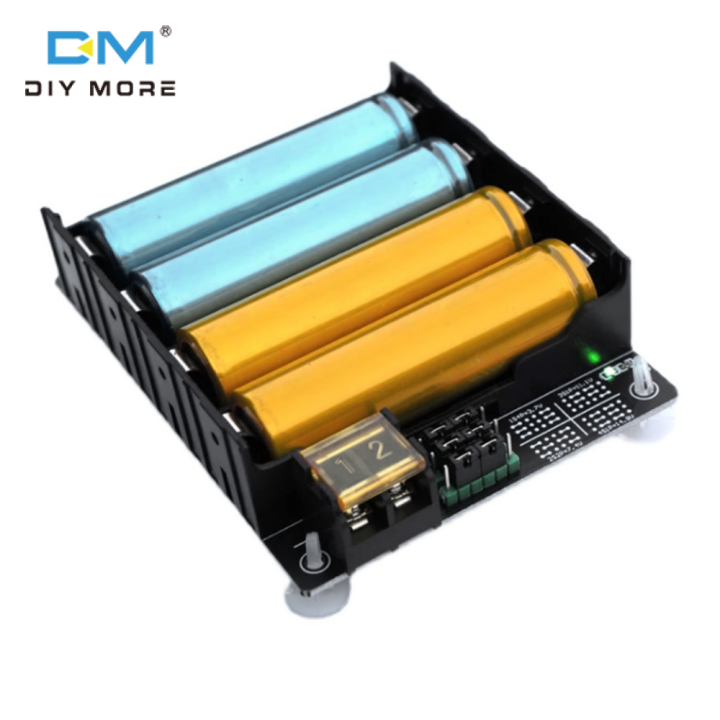 diymore 18650 21700 Battery Case Holder 4 Slots 3.7V 14.8 Volt DIY ...