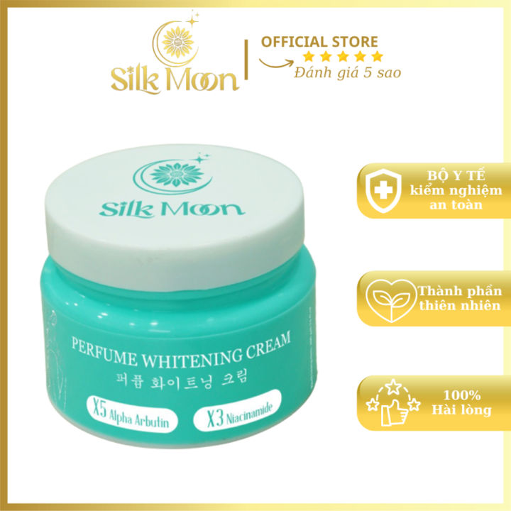 Kem Dưỡng Trắng Da Body Silk Moon Giữ Ẩm Da, Chống Lão Hóa, Làm Dịu ...
