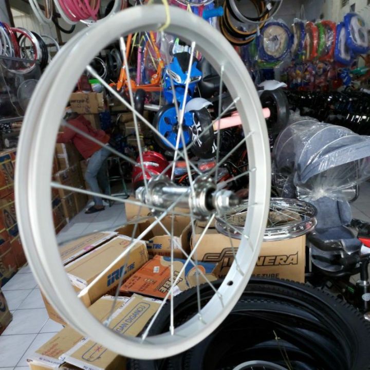 TB - Velg Alloy / Aluminium JADI Untuk Sepeda Ukuran 16 Silver CP/Depan ...