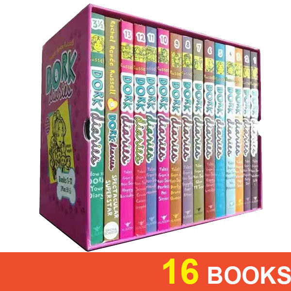 [Ready Stock] Dork Diaries Collection by Rachel Renee Russell (16 Books ...