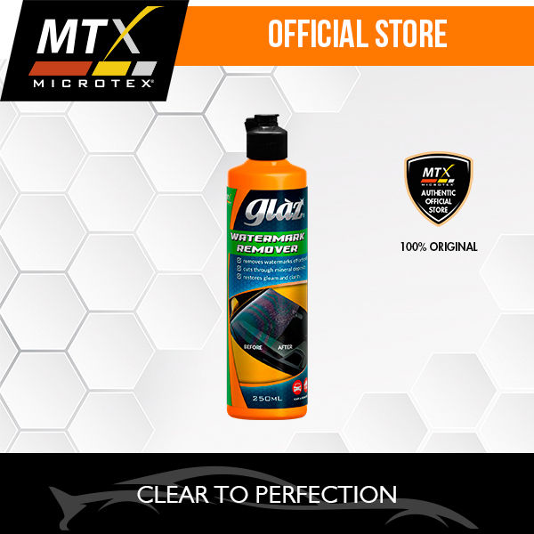 Microtex Glaz Water Marks Remover 250ml (Glass Cleaner, Acid Rain ...