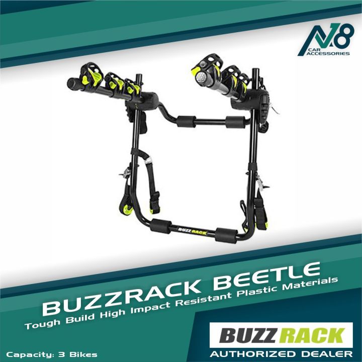 Buzzrack Bike Rack Beetle 3 Bike Trunk Rack Genuine | Lazada PH