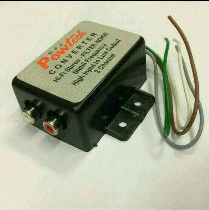 Inverter Powtech Hi-Fi 2Chanel High Input Low Output | Lazada Indonesia