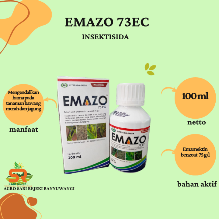EMAZO 75EC 100ML INSEKTISIDA EMAMEKTIN | Lazada Indonesia